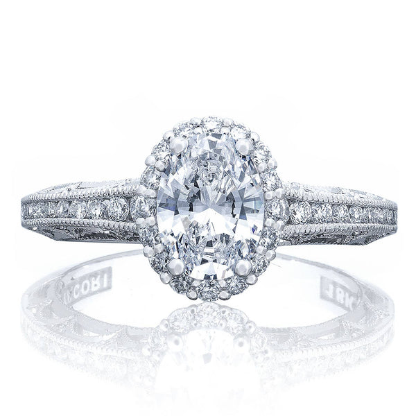 Oval Bloom Engagement Ring – Charleston Alexander Diamond Importers